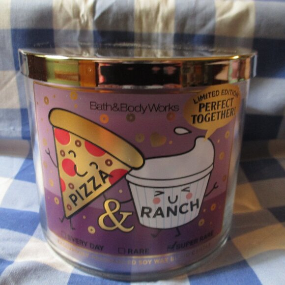 Bath & Body Works | Accents | Bath Body Works 3 Wick Candle Pizza Ranch ...